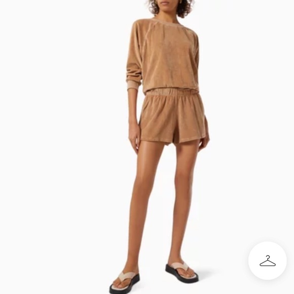 Suzi Kondi | Shorts | Suzie Kondi Cotton Velour Teddy Track Shorts ...